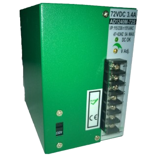 72V 240W (3.4A) - DIN rail power supply | Soprolec