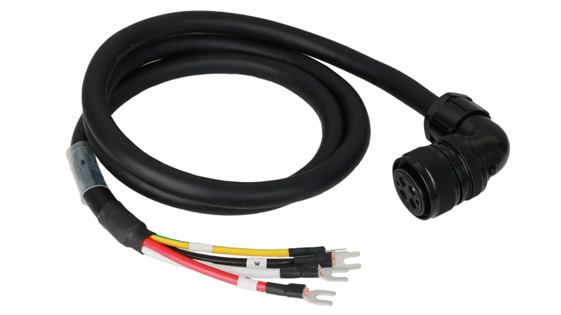 Power cable -282 for ELVM130 Leadshine brushless DC motors | Soprolec